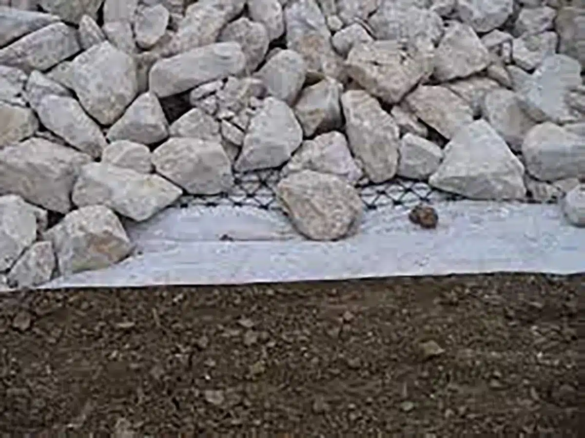 Maximizing Durability: Geotextile Road Base for Rock Walkways